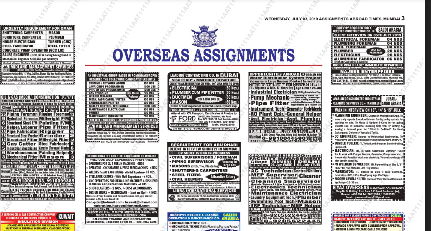 Assignment Abroad Times- 04th October 2023