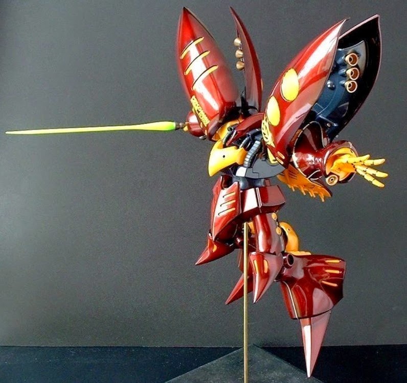 Painted Build: MG 1/100 AMX-004-3 Qubeley Mk. II (Ple II Custom)