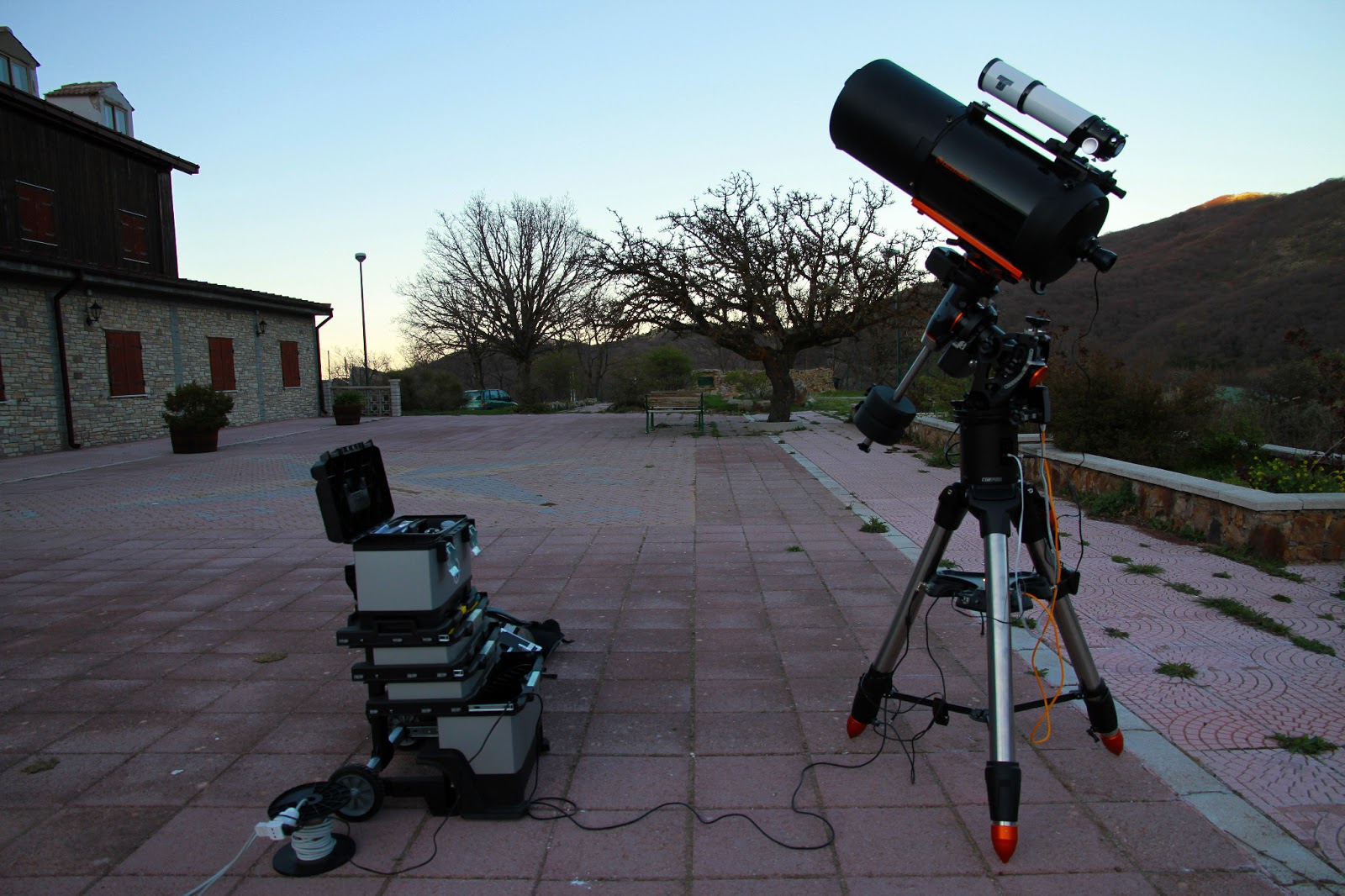 Massimo Miraglia: Montarura Celestron CGE PRO - Modifiche e migliorie