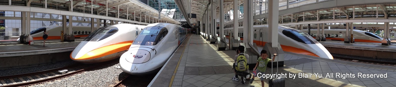 Blair's 鐵道攝影: 台灣高鐵彩繪列車 THSR Wrap Advertising Train