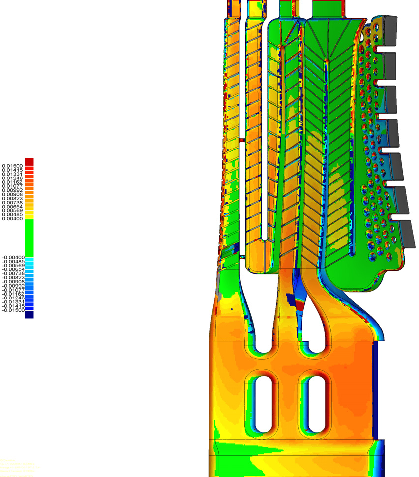 Ceramic Cores - Level 3 Inspection