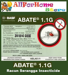 ALL FOR HOME STORE: ABATE 1.1G Racun Serangga Insecticide