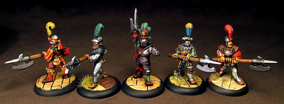 Carmen's Fun Painty Time: GW Empire halberdiers
