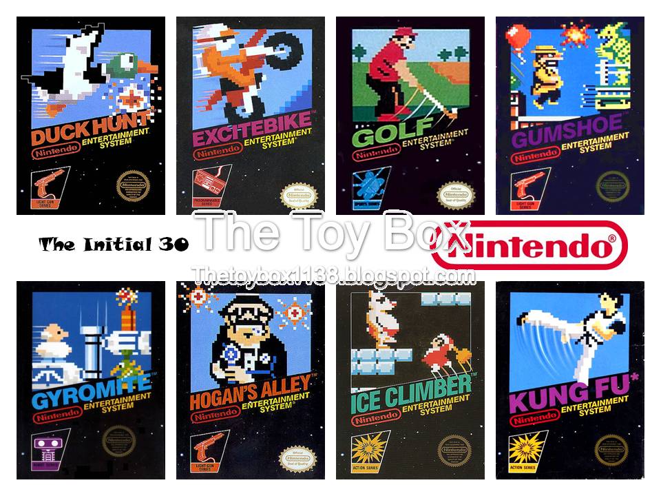 The Toy Box: Nintendo Entertainment System (AKA NES) (Nintendo)