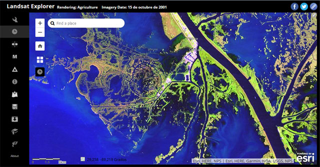 INGENIERIA FORESTAL: Web Landsat Explorer
