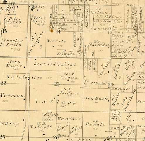 Somers Wisconsin Pioneer History: Thelen