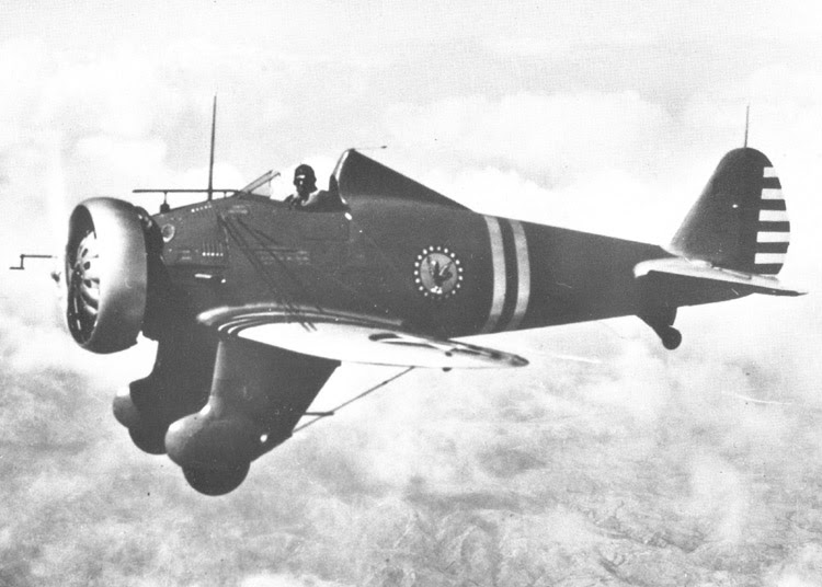 The World War Blog: Boeing P-26 Peashooter