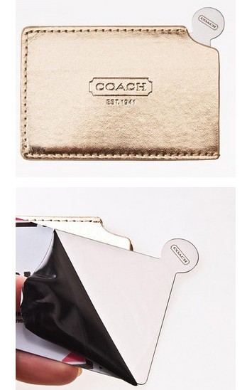 COACH Limited Edition Stainless Steel Pocket Mirror |Everyone can ...