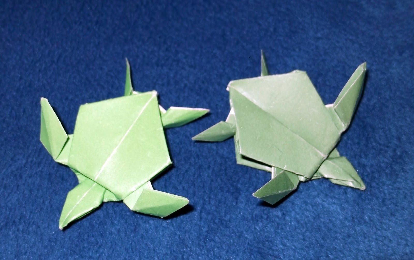Origami Library: Tortuga de Origami/Origami Turtle