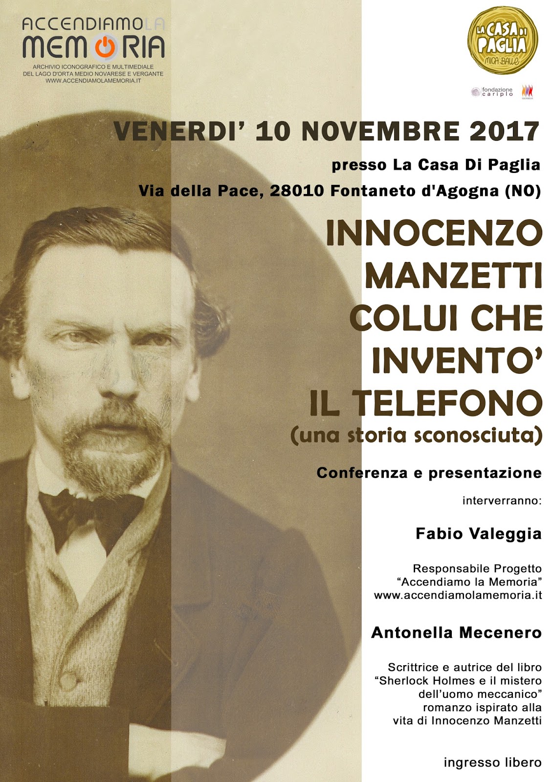 Inchiostro, fusa e draghi: Una serata dedicata a Innocenzo Manzetti (e ...