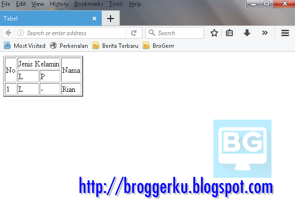 Belajar Membuat Form dan Tabel | AdityaTekno