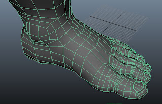 topology of leg human 3d - modelling, texturing, rendering, animation ...