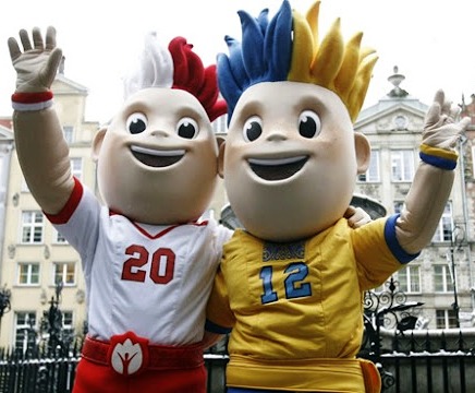EURO 2012 Mascots : Slavek & Slavko:UEFA European Football Championship ...