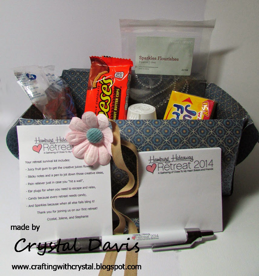 Crafting With Crystal: Retreat Survival Kit