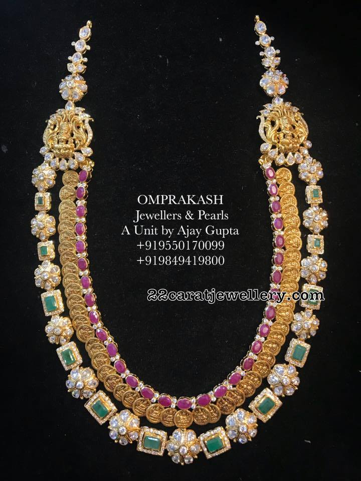 Exclusive Detachable Kasu Mala - Jewellery Designs