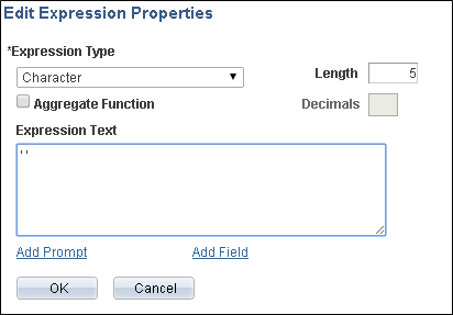 Oracle PeopleSoft Notes: PS Query - Extensive use of Expression and Prompts