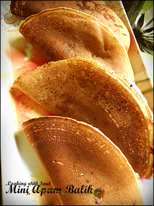 ..Cooking with soul.....: MINI APAM BALIK