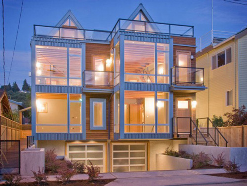 burstinto creation: Modern Townhouse by architecture firm Johnston ...