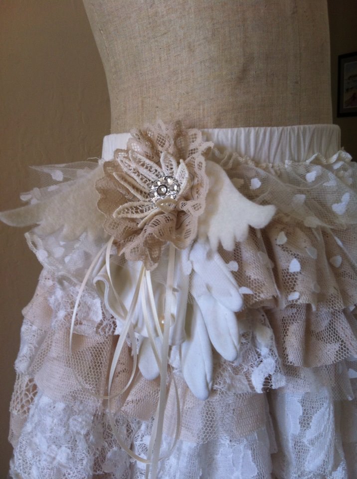 Rick Rack Ruby: Flouncy Bouncy Dancing Angel Skirt