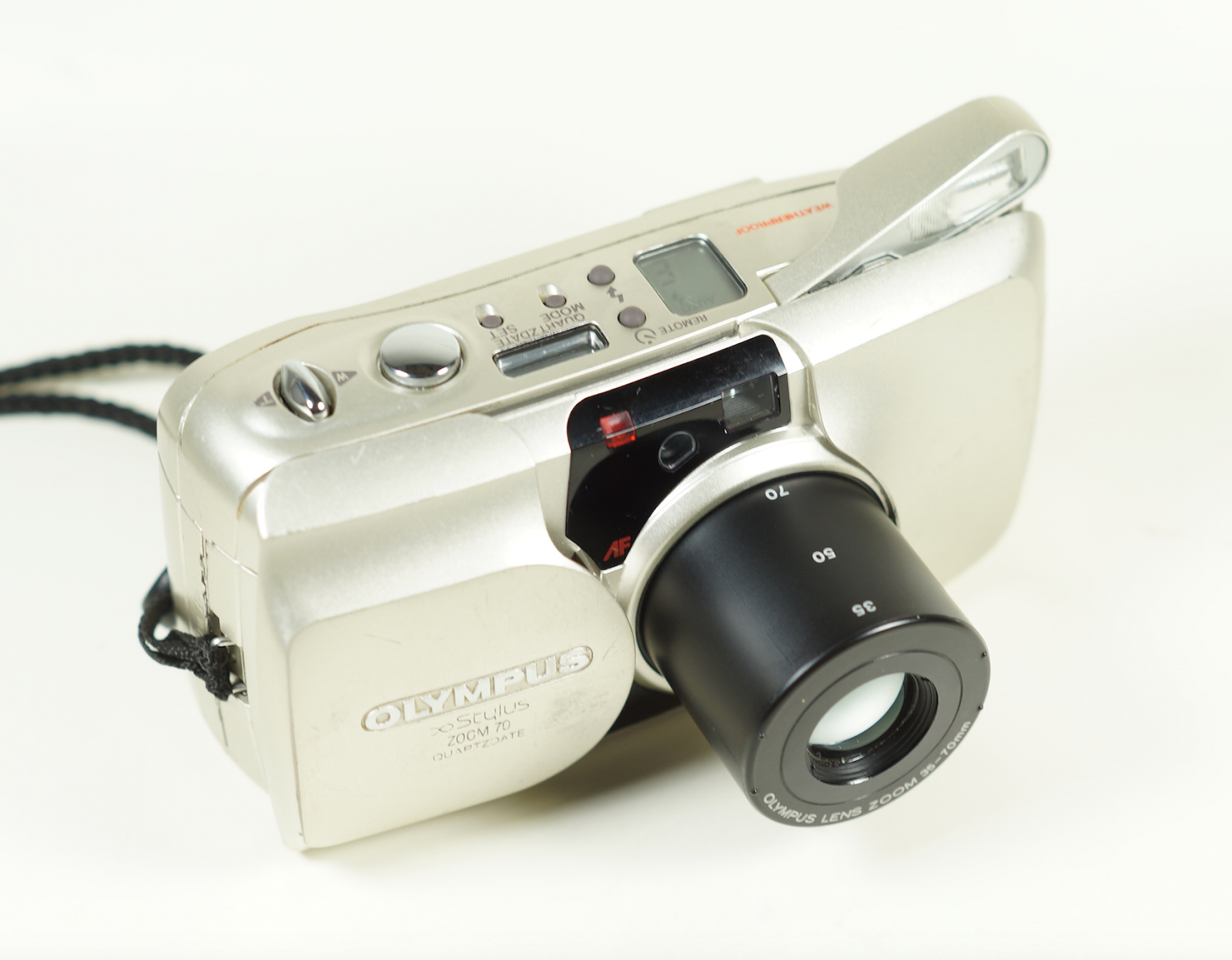 Olympus Infinity Stylus Zoom 70 35mm Film Camera 35-70mm with QD ...