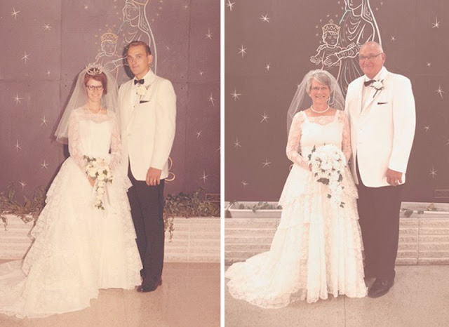 These Heartwarming Then-and-Now Photos of 25 Couples Prove That True ...