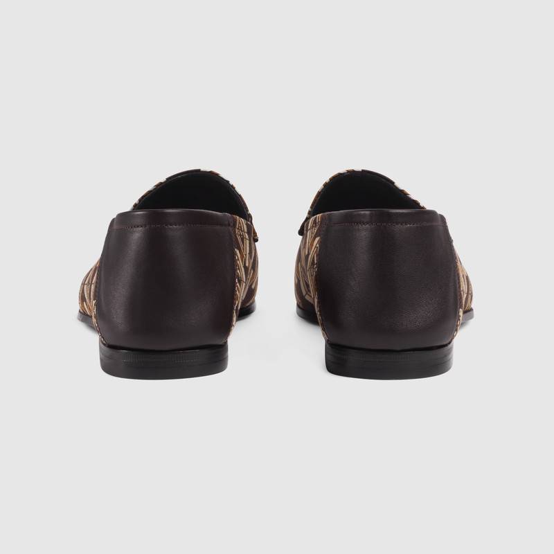 Pimp Printed Like With G: Gucci Geometric G-Print Loafer | SHOEOGRAPHY