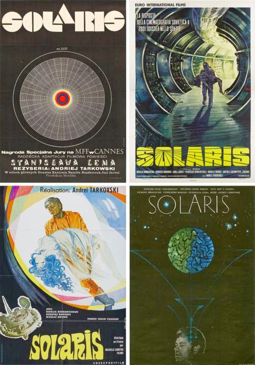 El cine de Solaris: Carteles de obras de Andrei Tarkovski