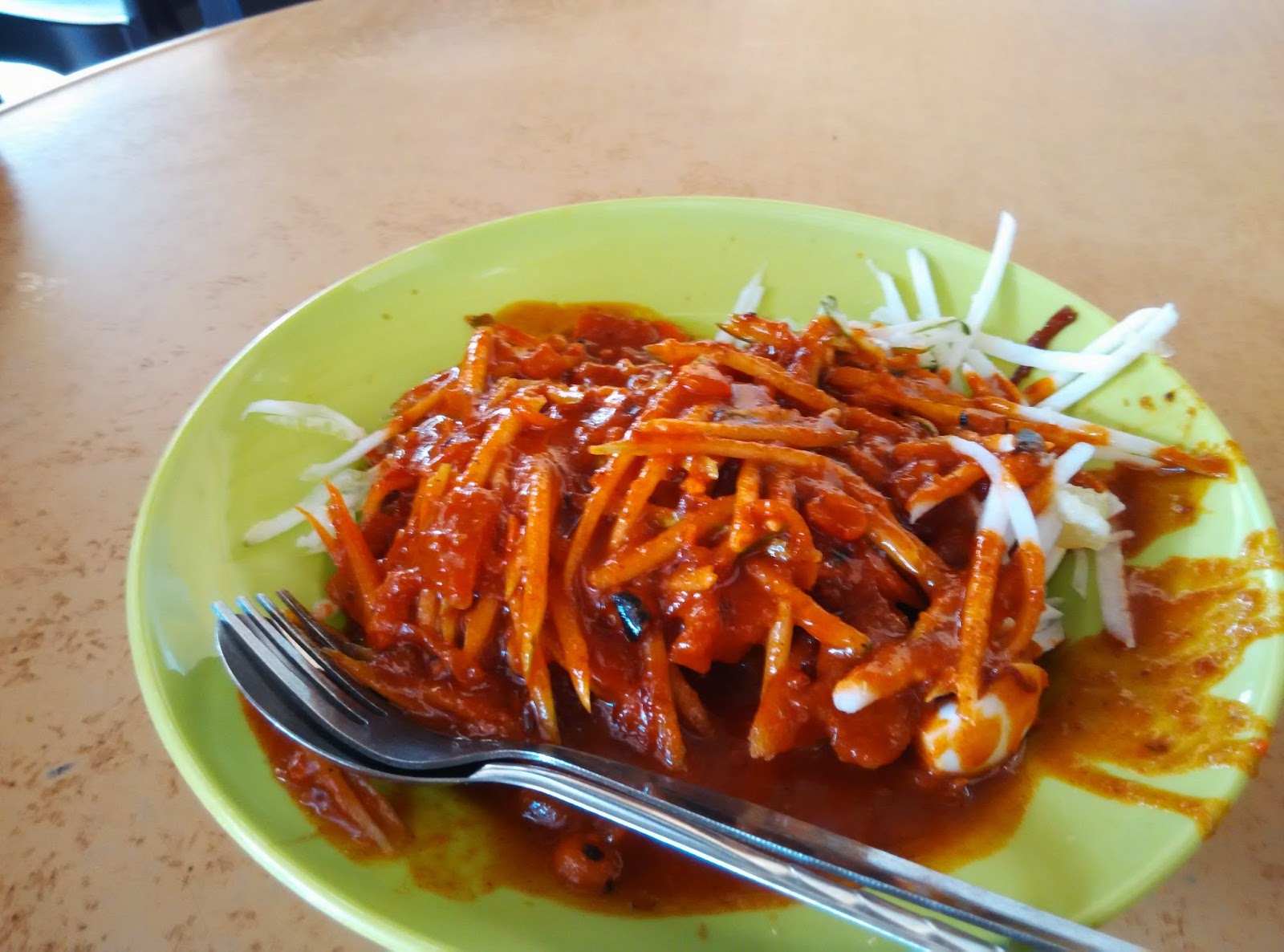 Our Journey : Penang Pulau Tikus - Bangkok Lane Famous Mee Goreng Sotong