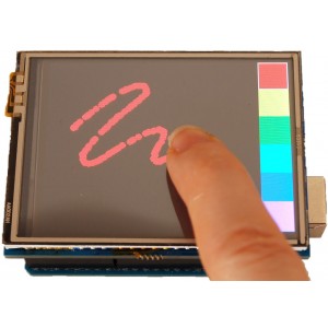 Ecran tactile 2.8" TFT pour Arduino - MCHobby - Le Blog