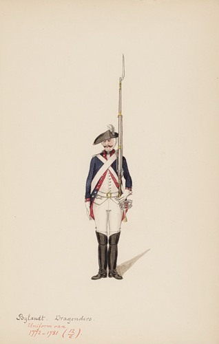 ÇA IRA: Dutch infantry flags (1) Flag Dutch Guard (Hollandse Garde ...