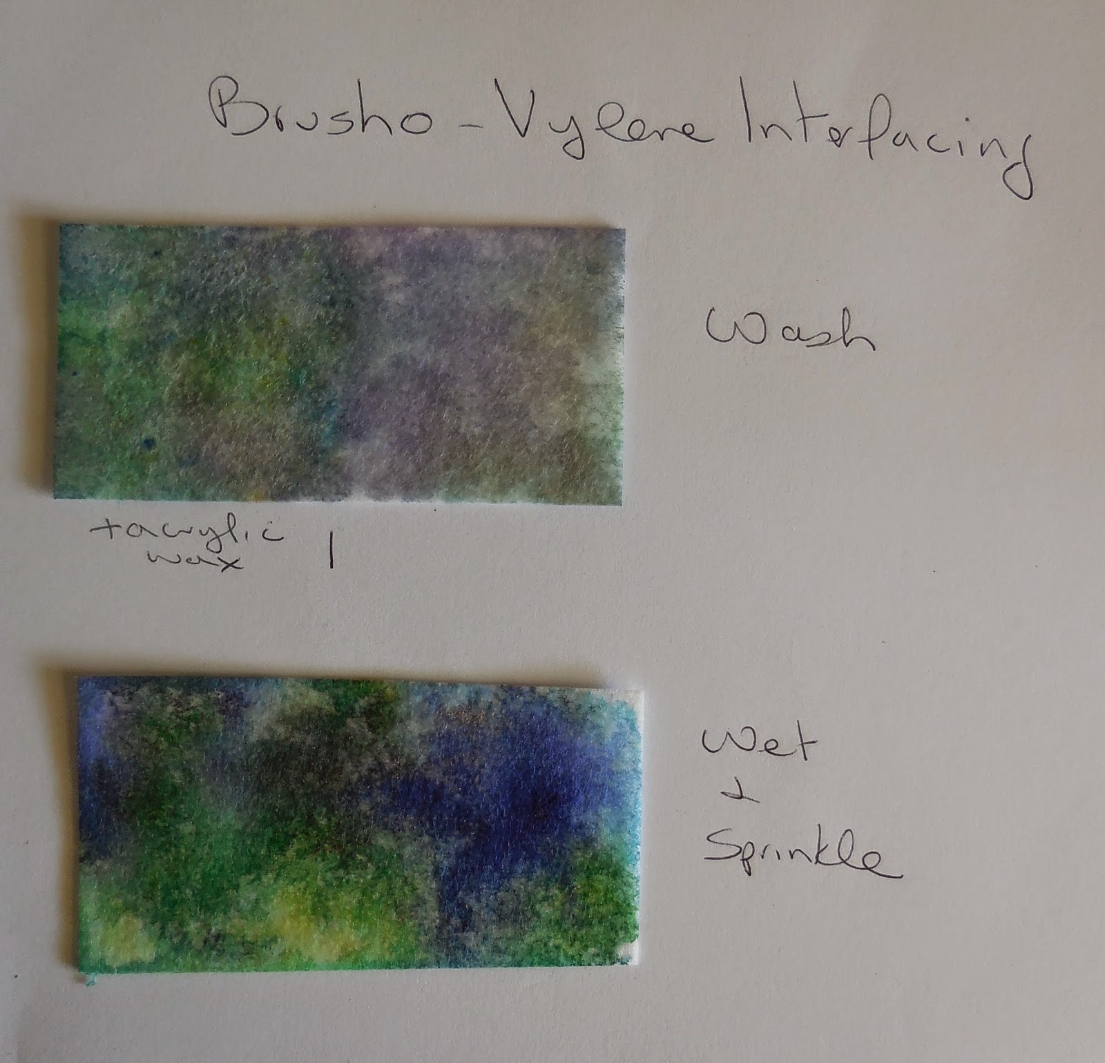 Ink, Paint & Me: Brusho workout!