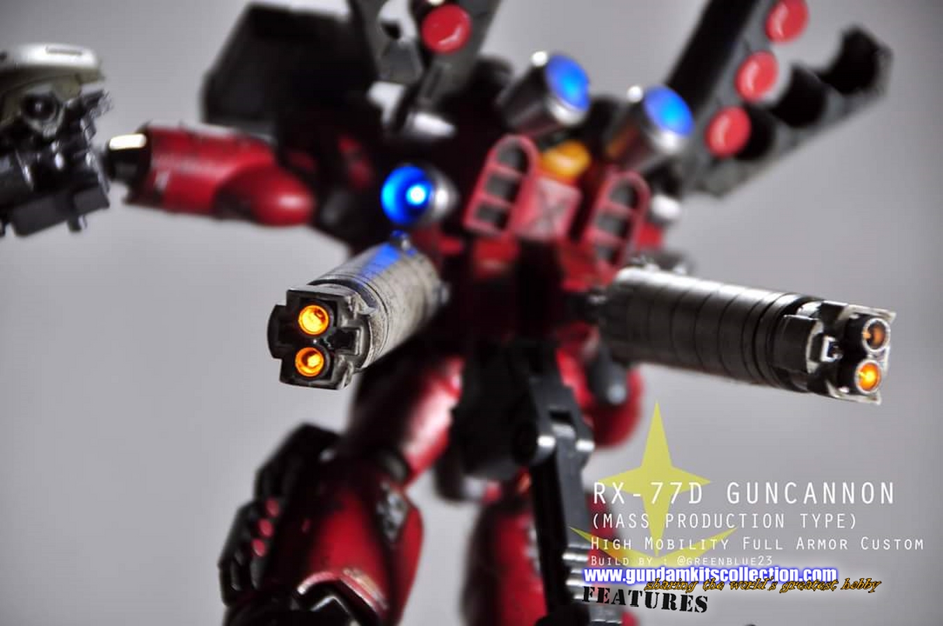 Custom Build: 1/144 Assault Guncannon - High Mobility Full Armor Custom