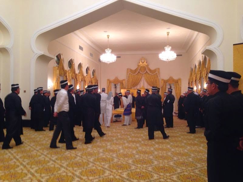 UPDATE !!! GAMBAR SEKITAR MAJLIS KEMANGKATAN ALMARHUM SULTAN PERAK ...