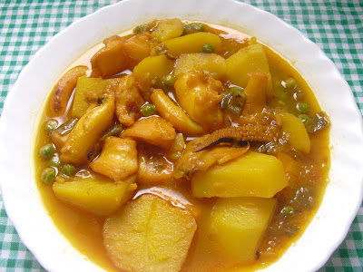 Papas con choco ~ Con sabor a huerto