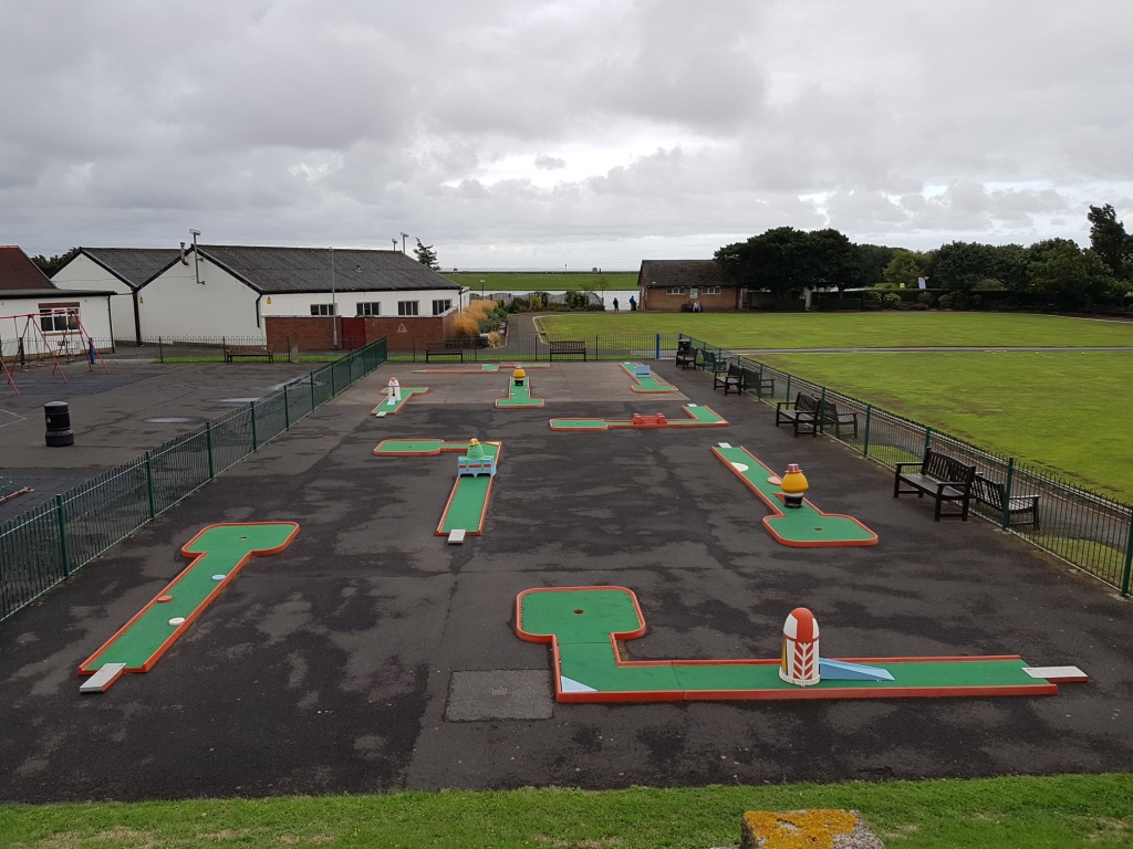 The Ham and Egger Files: Crazy Golf course at Fairhaven Lake in Lytham ...