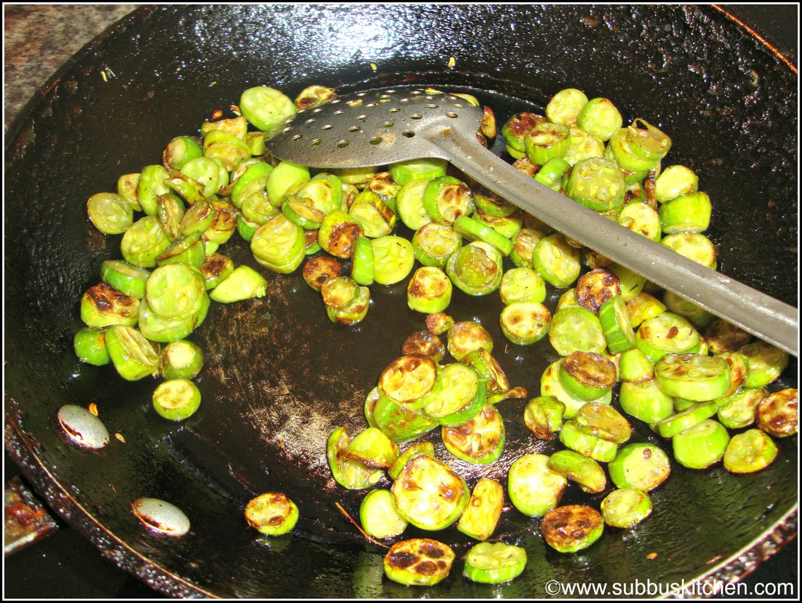 Kovakkai Thogayal | Tindora Chutney | Ivy Gourd Thogayal - Subbus Kitchen