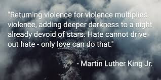 INGERI DE LUMINA: Martin Luther King - APEL LA NON-VIOLENTA