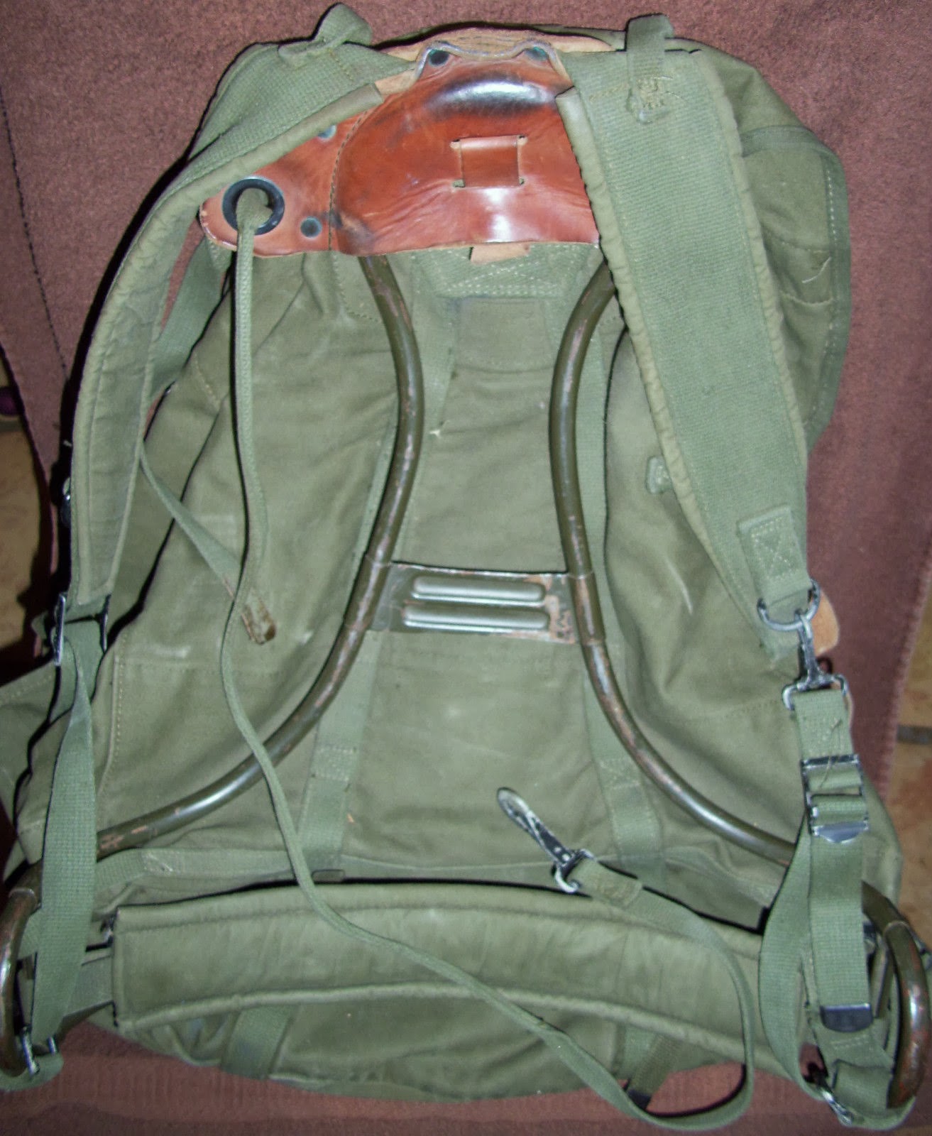 Webbingbabel: Vietnam SF, LRRP Backpack, M1952 Fieldpack