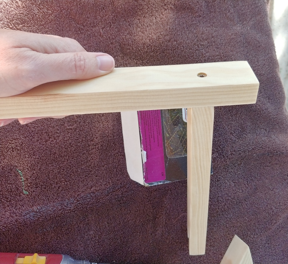 DIY Bracket Wall Sconce Light - Little Vintage Cottage