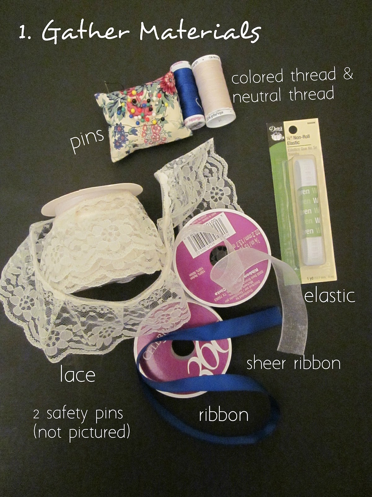 From Woo to You: DIY: Sew a Garter
