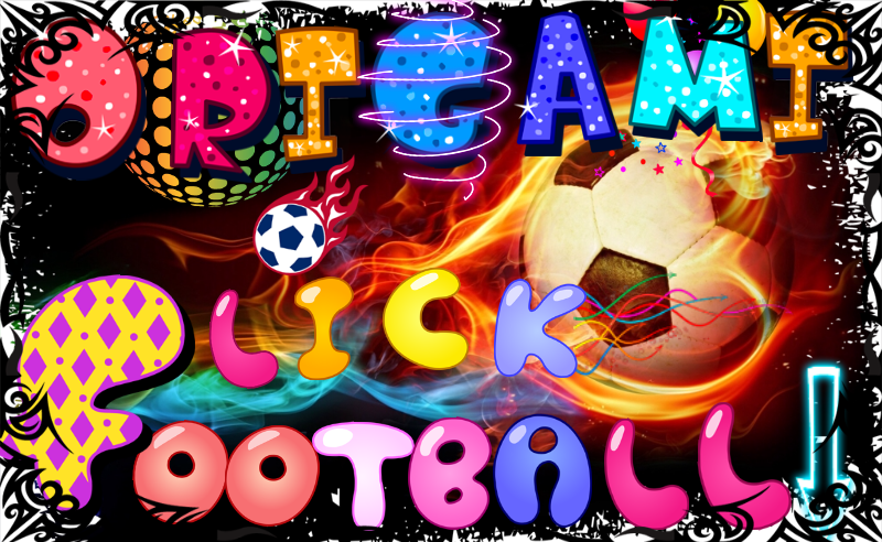 My GOLDEN BLOG ( by NISHITH) :>: HOW TO MAKE AN ORIGAMI FLICK FOOTBALL