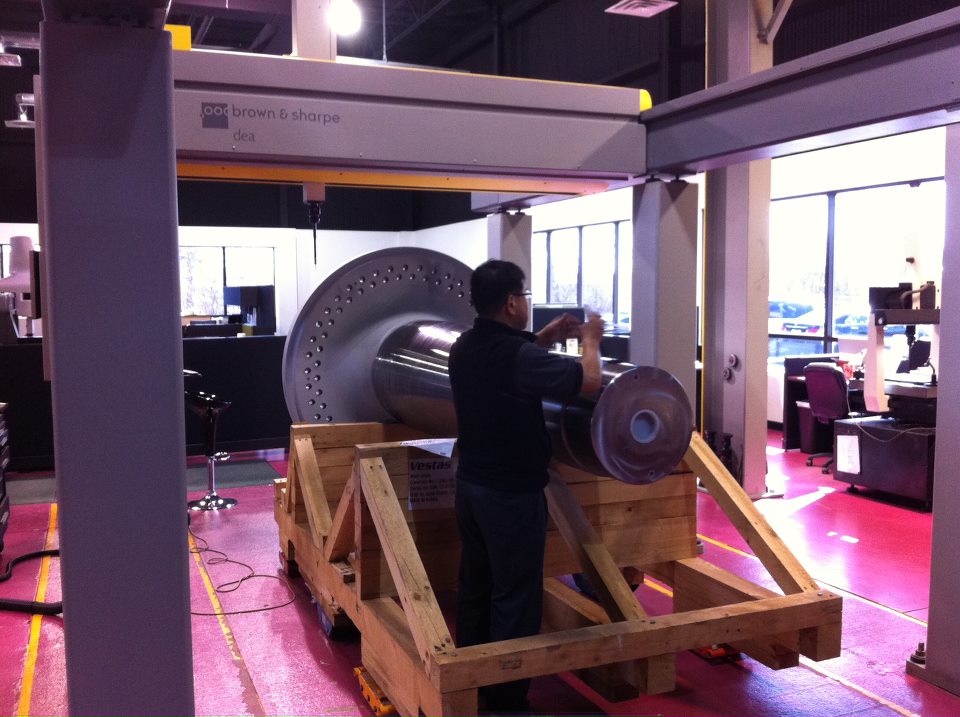 M2M Blog: Burning up the large scale CMM!