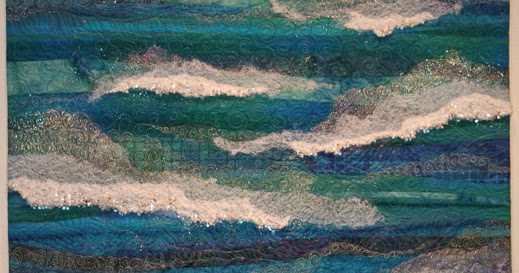 LAM's Blog: Water Quilt Mini Tutorial