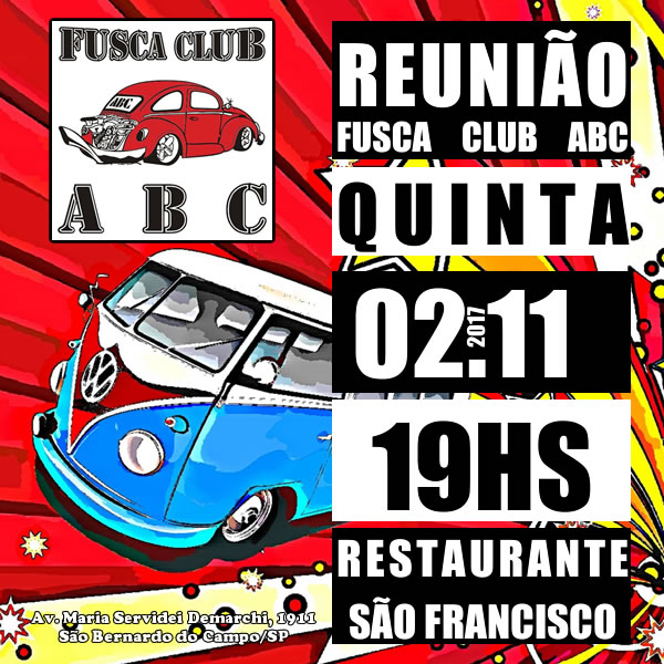 Fusca Club ABC: 2017
