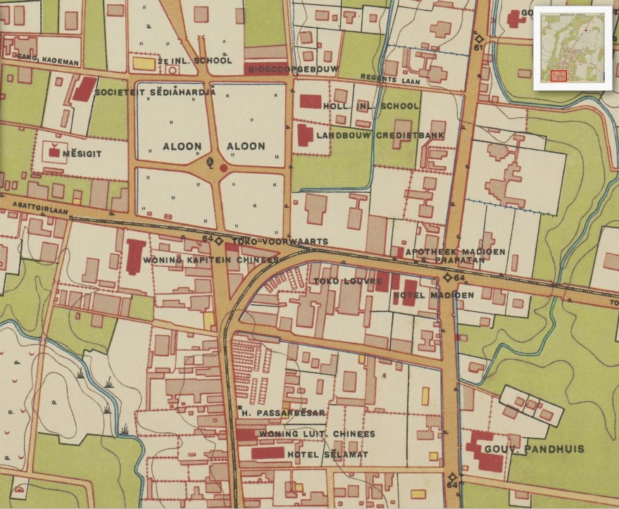 Peta Kota Madiun dari masa ke masa ~ Madiun Info