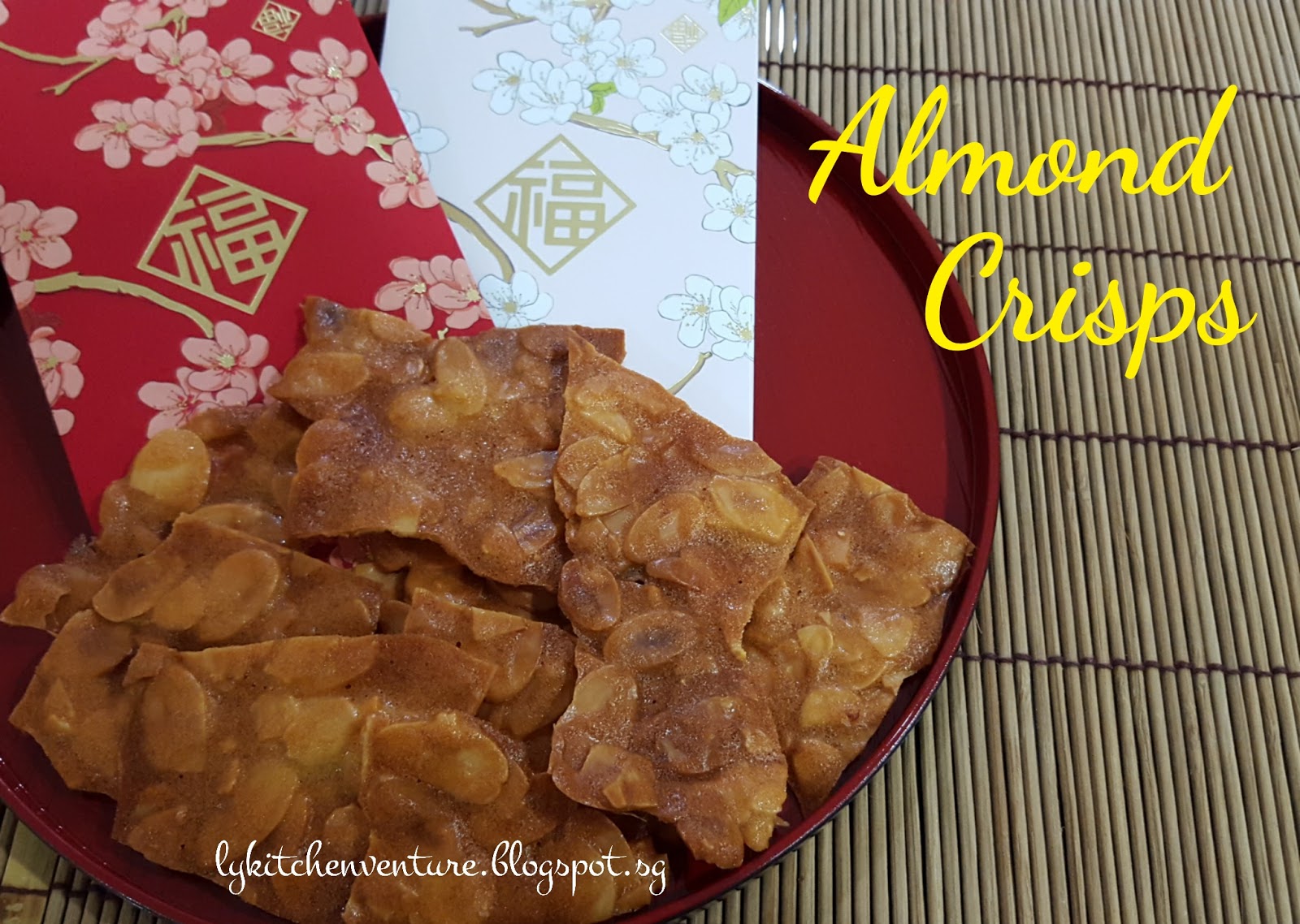 LY's Kitchen Ventures: Almond Crisps