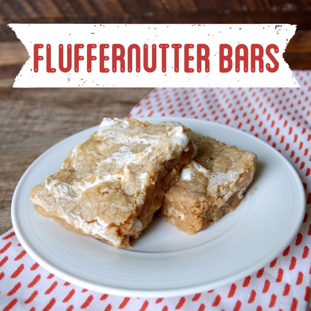 Fluffernutter Bars for Father's Day