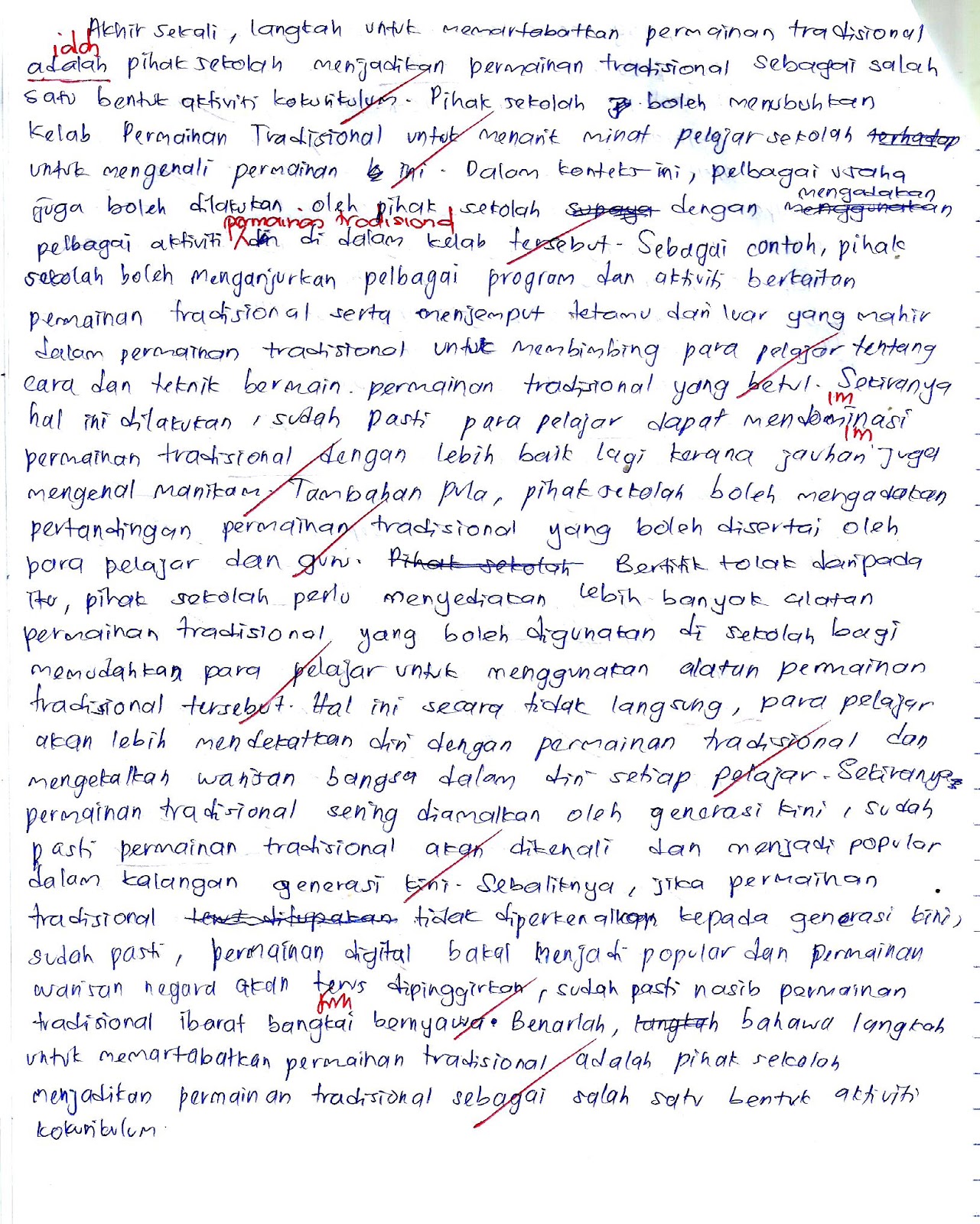 Contoh Karangan Cemerlang Pelajar Mrsm