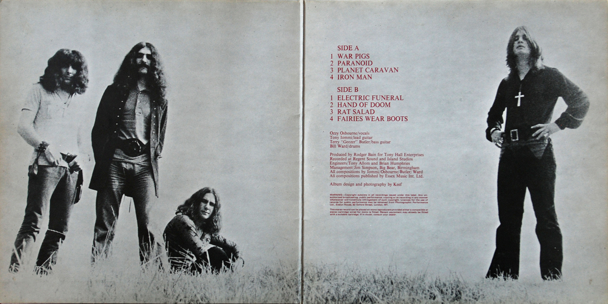 Black Sabbath - Paranoid - OJO MELÓMANO