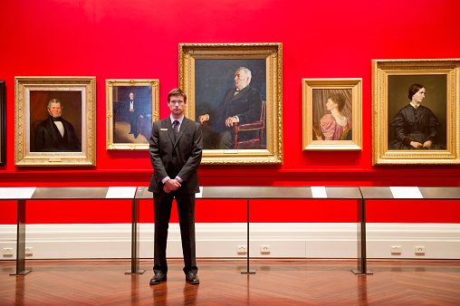 Art Now and Then: Art Museum Guards